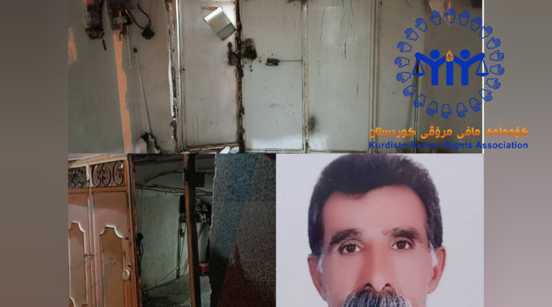 Detention of Mohammad Jafar mohammadi with violence by the security ...